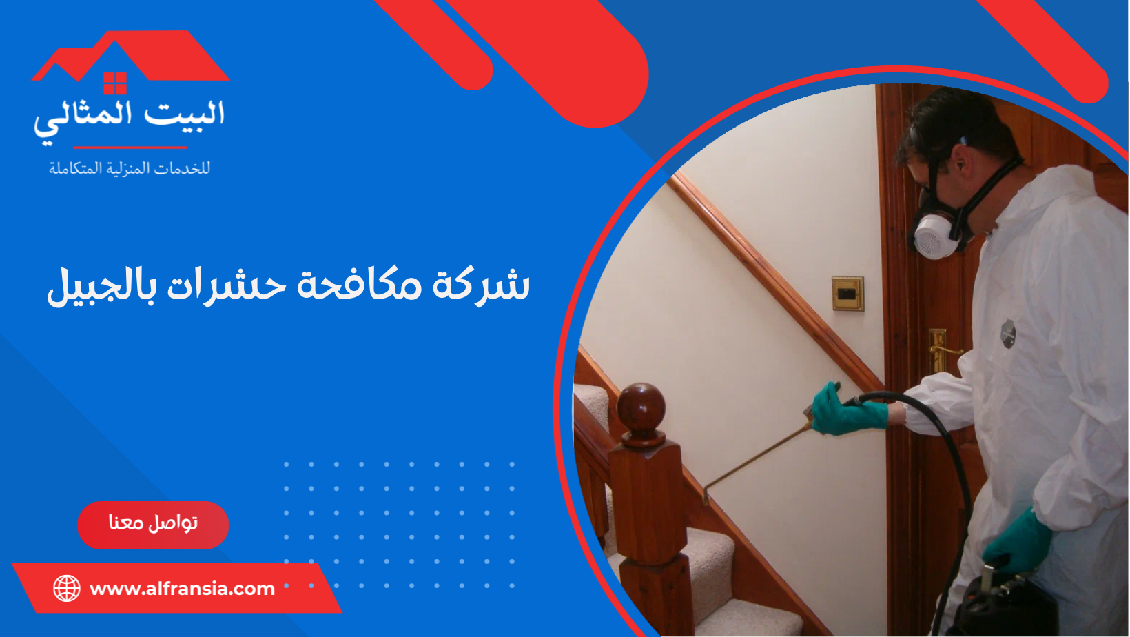 شركة مكافحة حشرات بالجبيل | شركة البيت المثالي